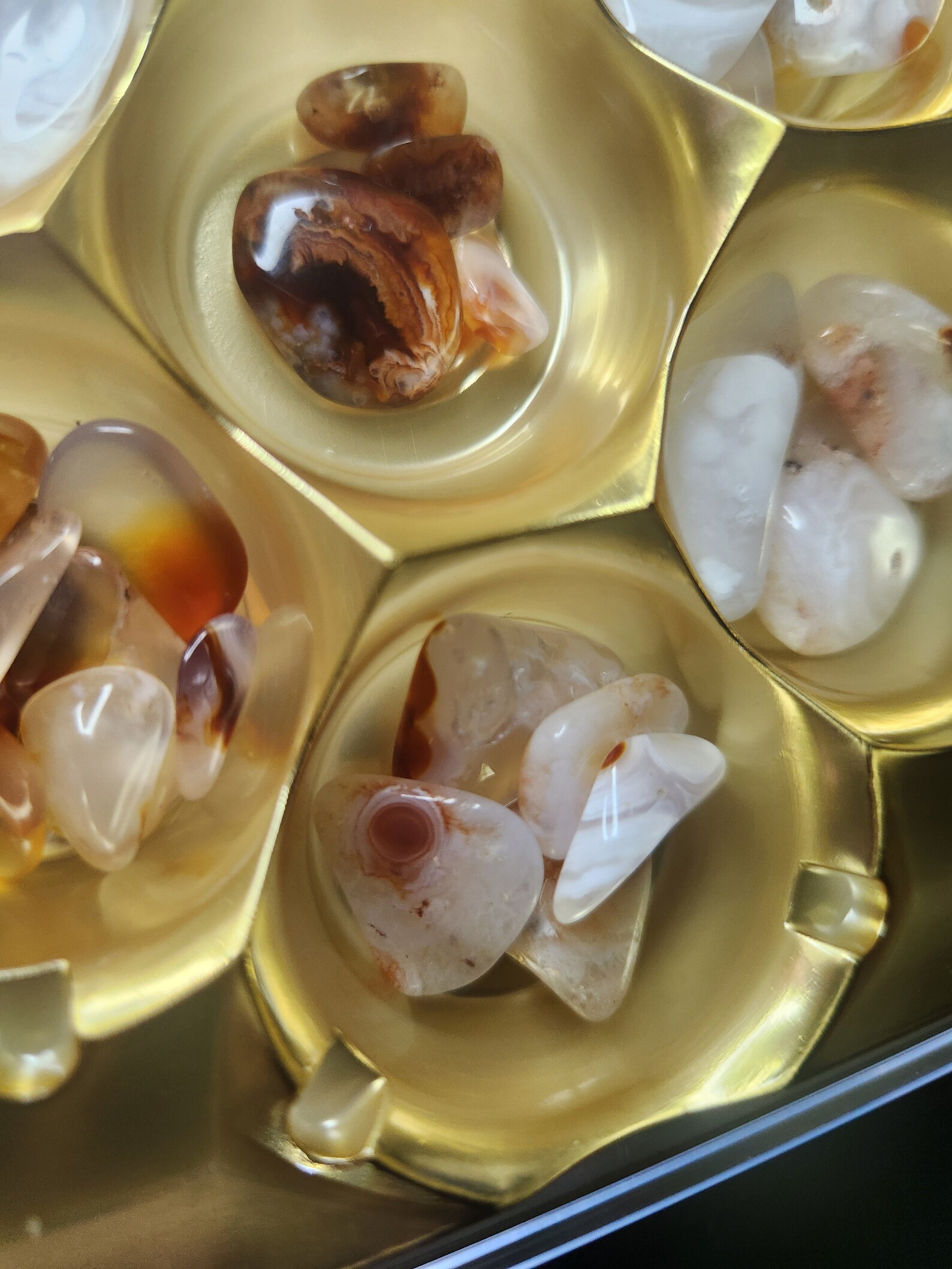 Assortment Tumbled "fire" Agate Minis From Arizona - Etsy