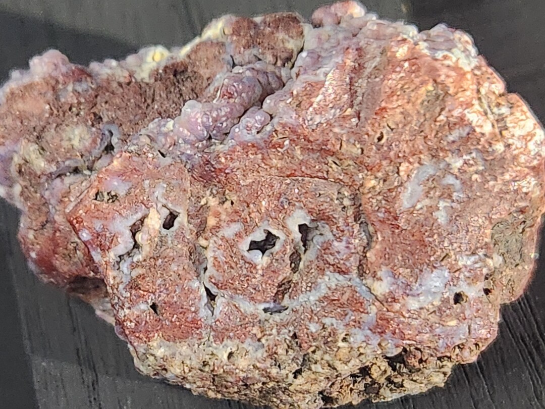 RED Jasper With PURPLE Agate Plume brenda Polished Face From Arizona - Etsy