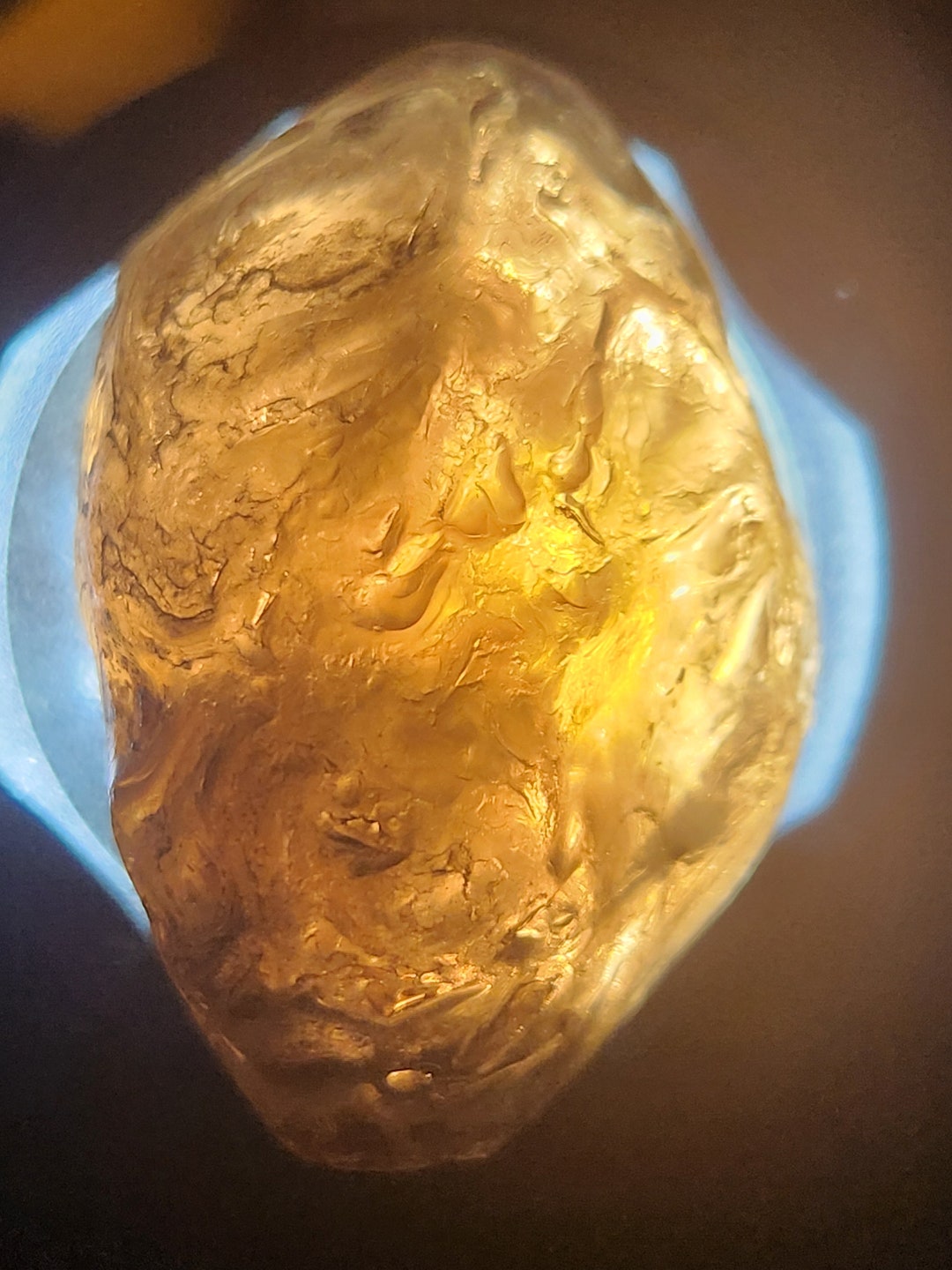 Obsidian "apache Tear" Rough From Arizona - Etsy