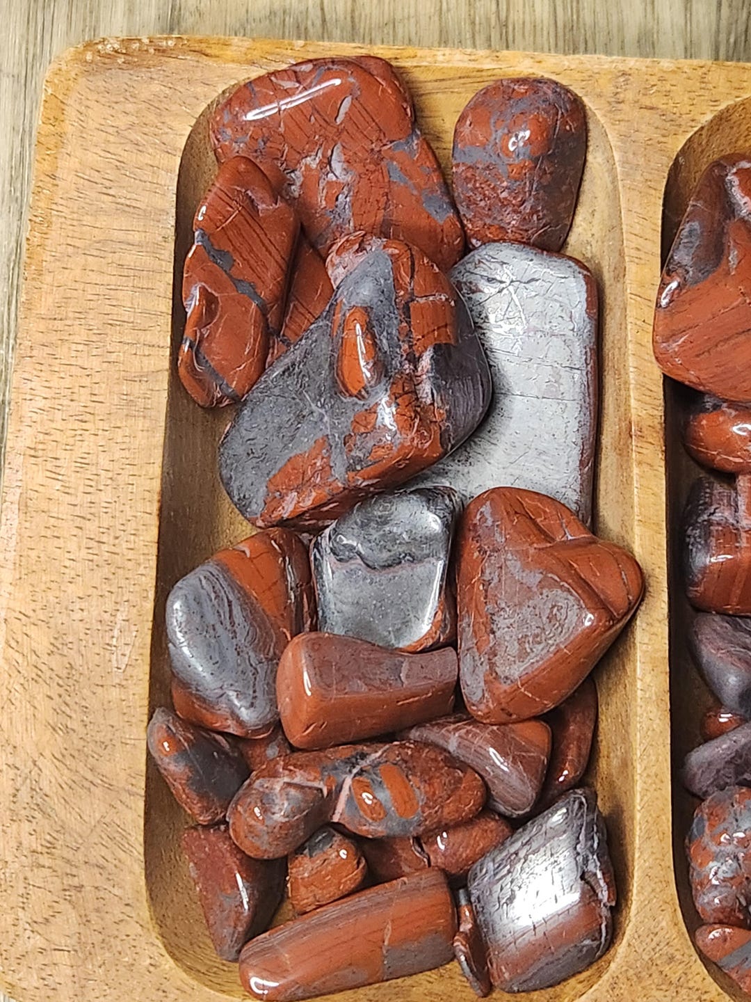 Tumbled HEMATITE Banded Red Jasper From Arizona - Etsy