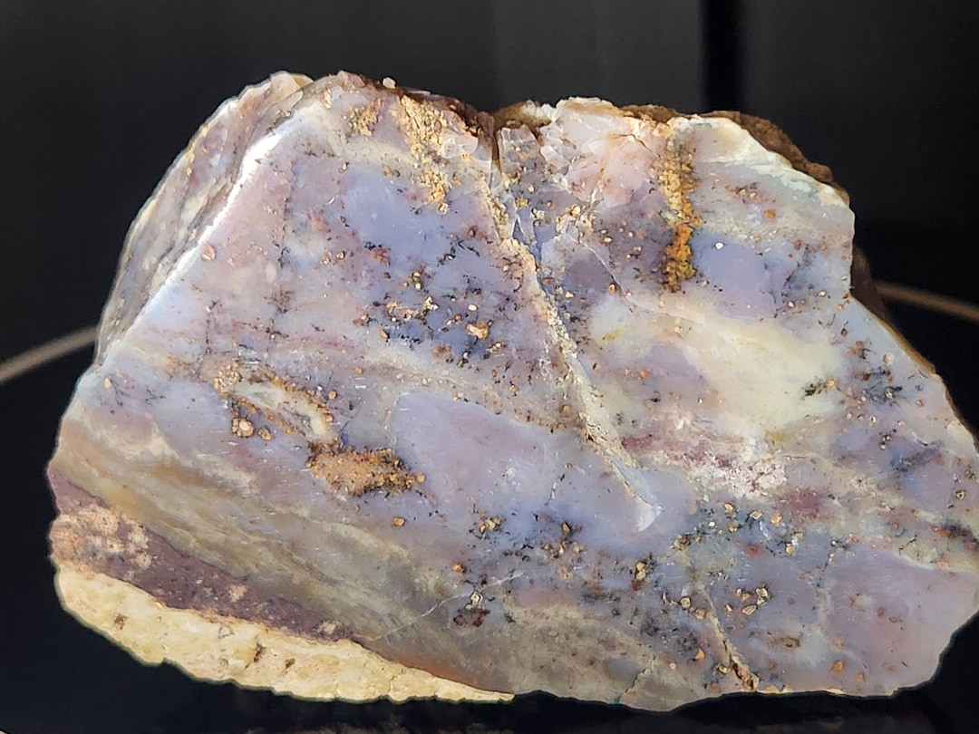 BLUE Chert Polished Face From Arizona - Etsy