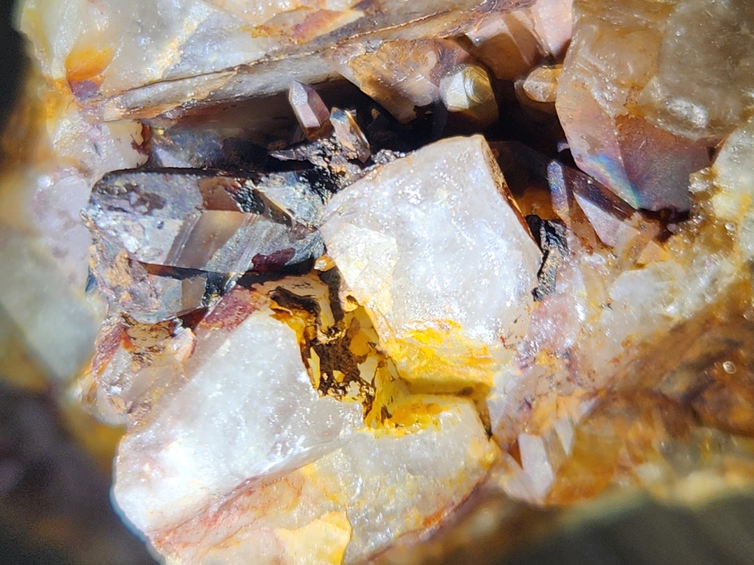 LIMONITE Quartz Cluster Bulk - Etsy