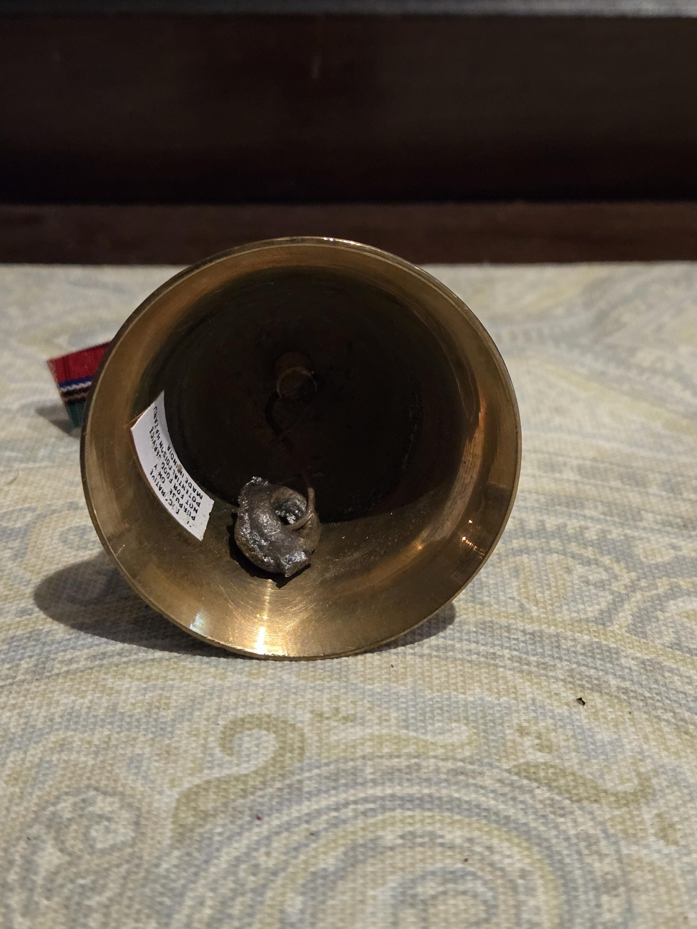 VINTAGE BRASS BELL Made in India - Etsy