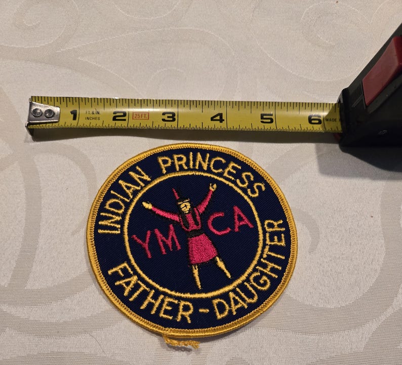 Vintage Indian Princess YMCA Father Daughter Patch - Etsy