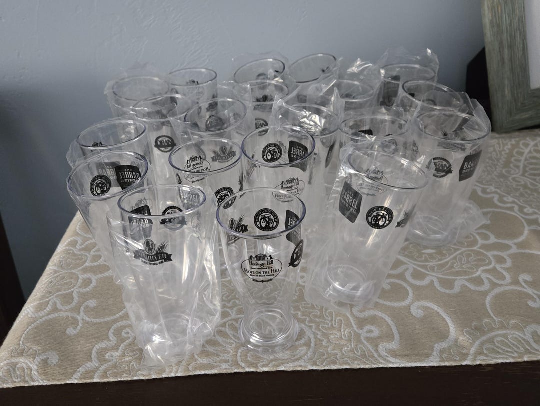 20 New Plastic Small Beer Chaser Glasses - Etsy