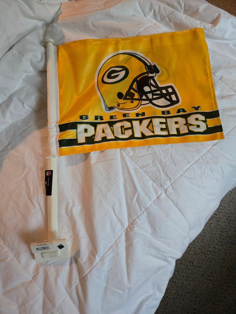 GREEN BAY PACKER Car Flag - Etsy