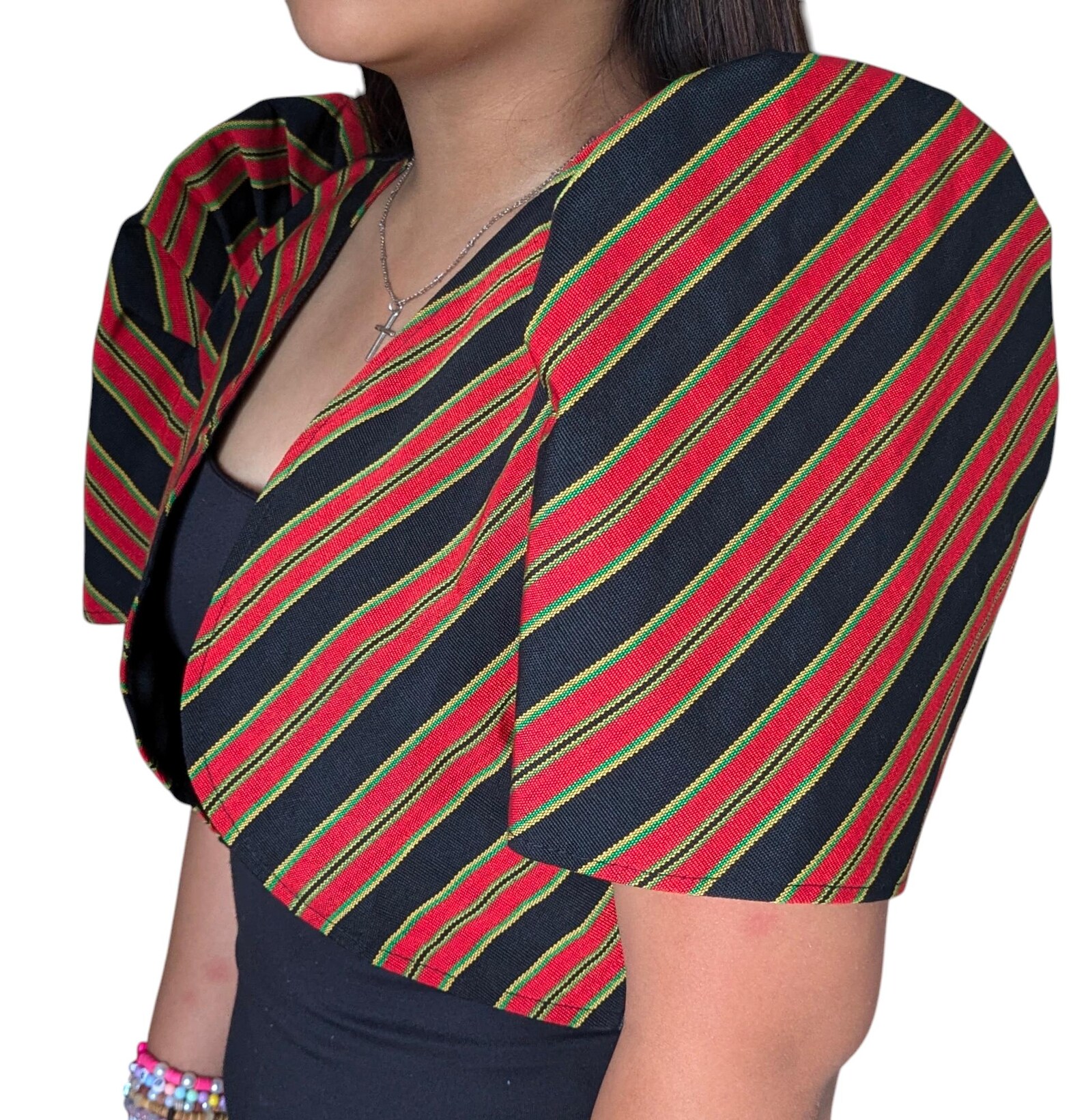 Filipiniana Bolero - Authentic Ifugao Weaving | Cordillera Traditional ...