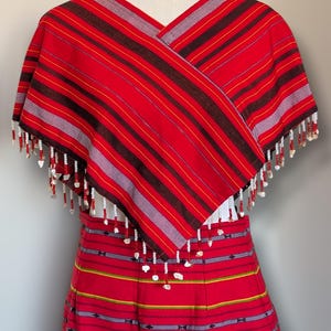 Handwoven Ifugao Inabol Wrap Skirt – Traditional Filipino Attire ...