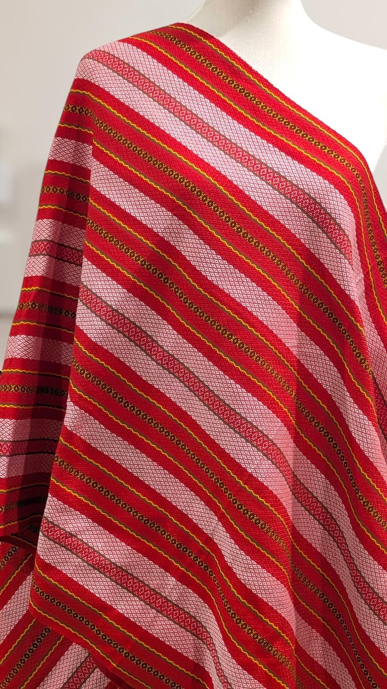 Thick Handwoven Inabel Scarf | Ifugao Traditional Wrap | Ethically Made ...