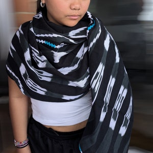 Handmade Ikat Wrap | Philippines | Loomweaving | Blanket | Shawl ...