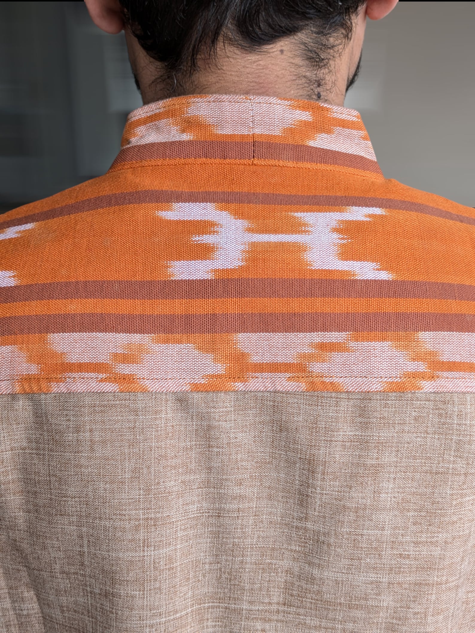 Ikat Men's Polo Shirt | Ifugao | Banaue | Cordillera | Philippine Weaving | Traditional ...