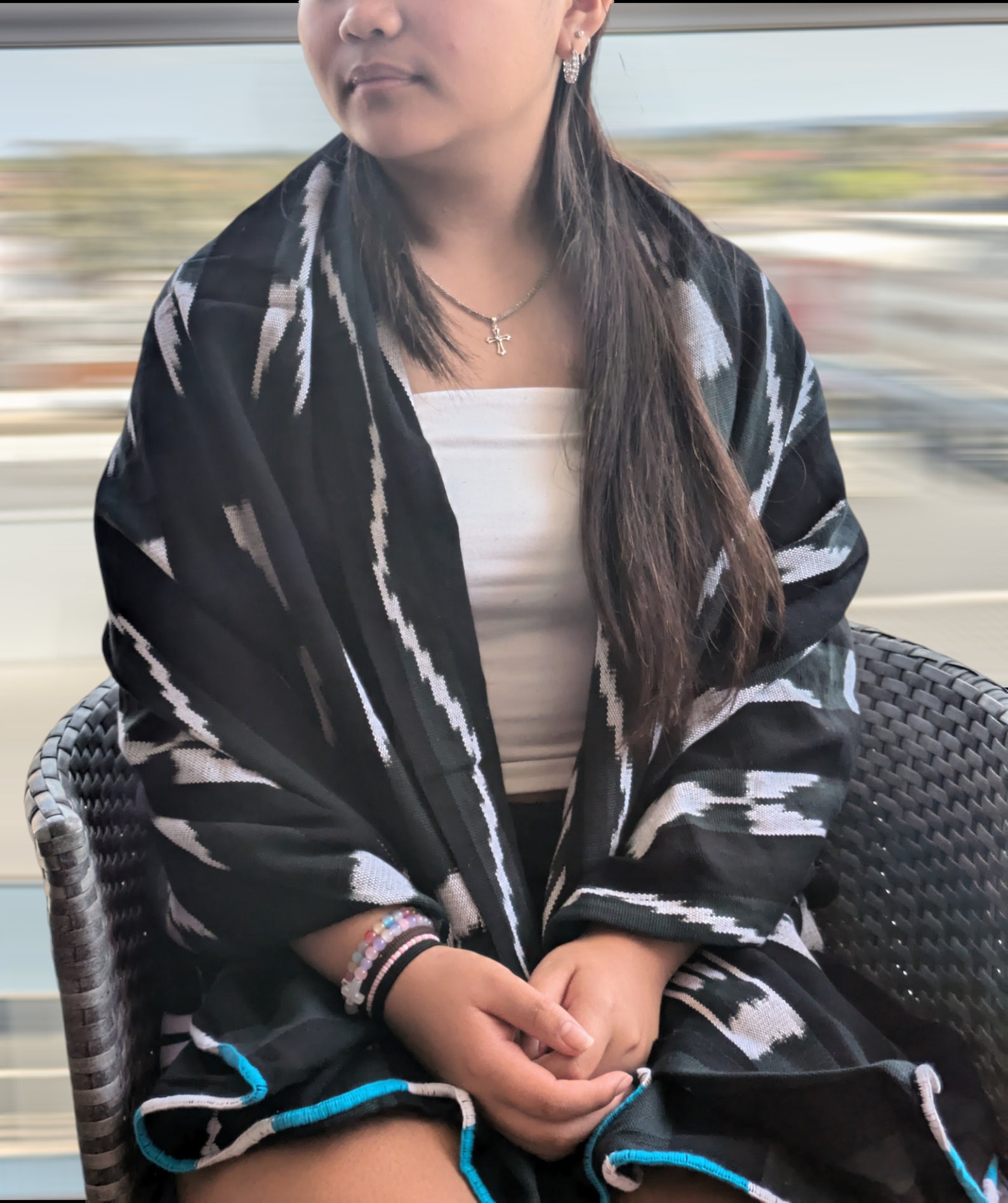 Handmade Ikat Wrap | Philippines | Loomweaving | Blanket | Shawl ...