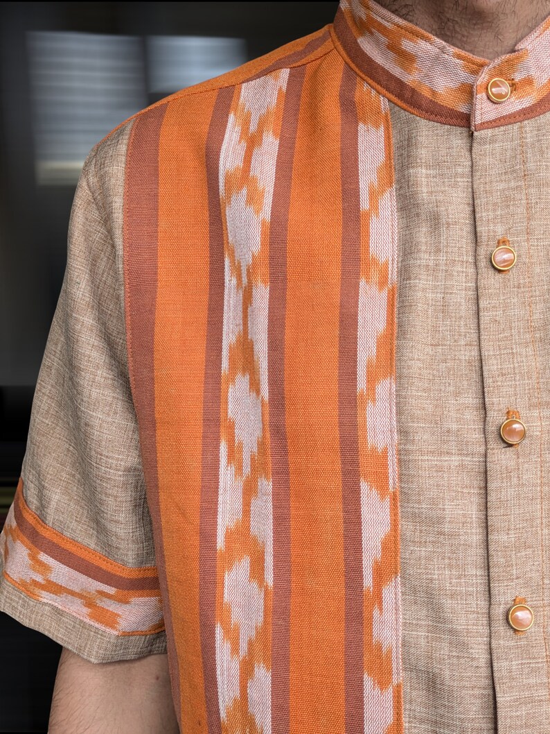 Ikat Men's Polo Shirt | Ifugao | Banaue | Cordillera | Philippine ...