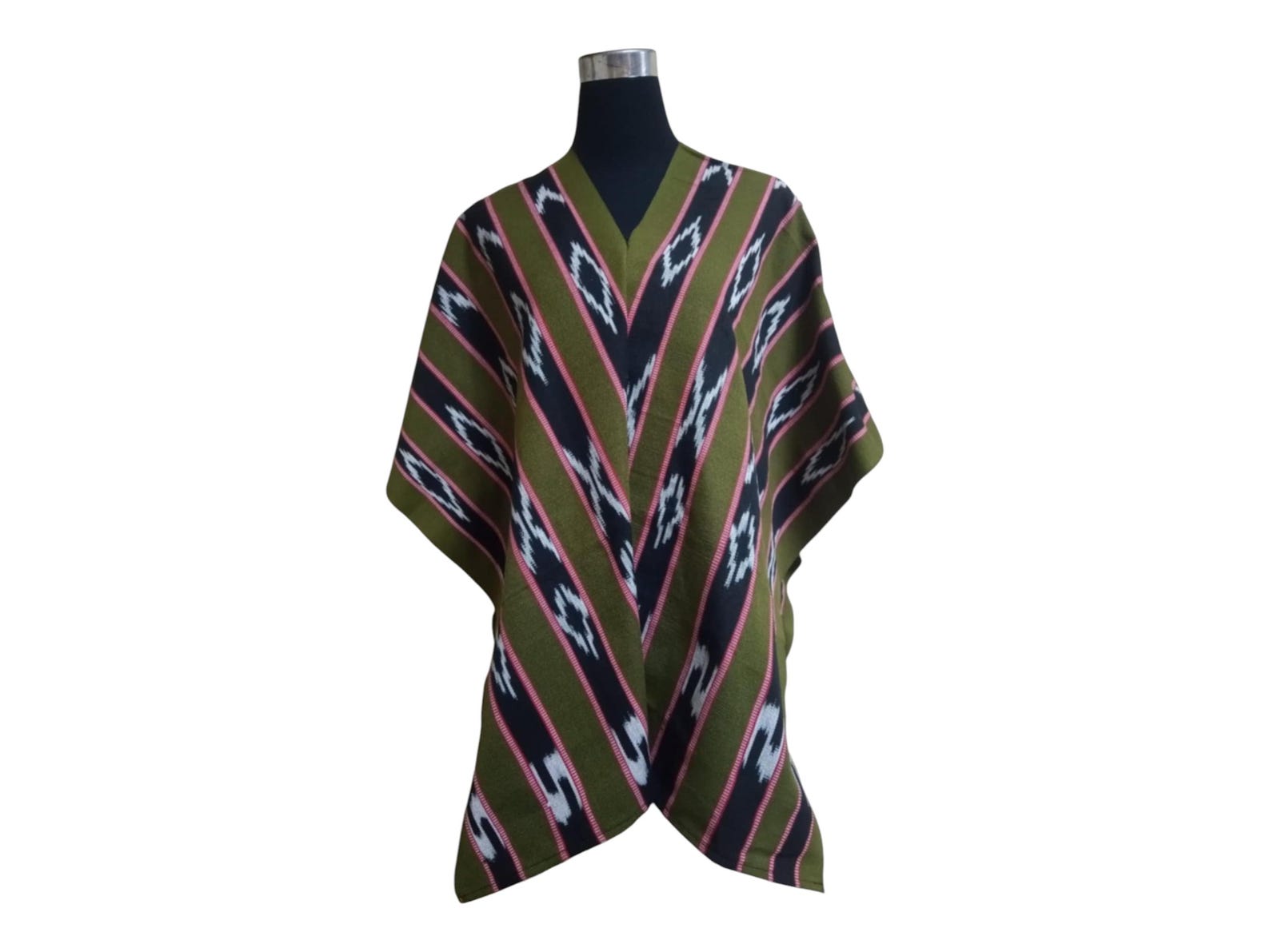 Versatile Ifugao-inspired 3-way Top | Handwoven Traditional Ikat Fabric ...