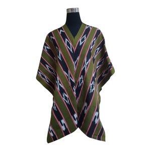 Versatile Ifugao-inspired 3-way Top | Handwoven Traditional Ikat Fabric ...