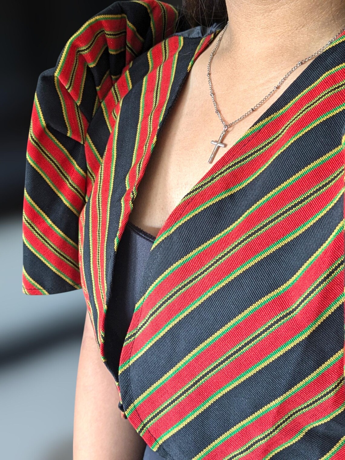 Filipiniana Bolero - Authentic Ifugao Weaving | Cordillera Traditional ...