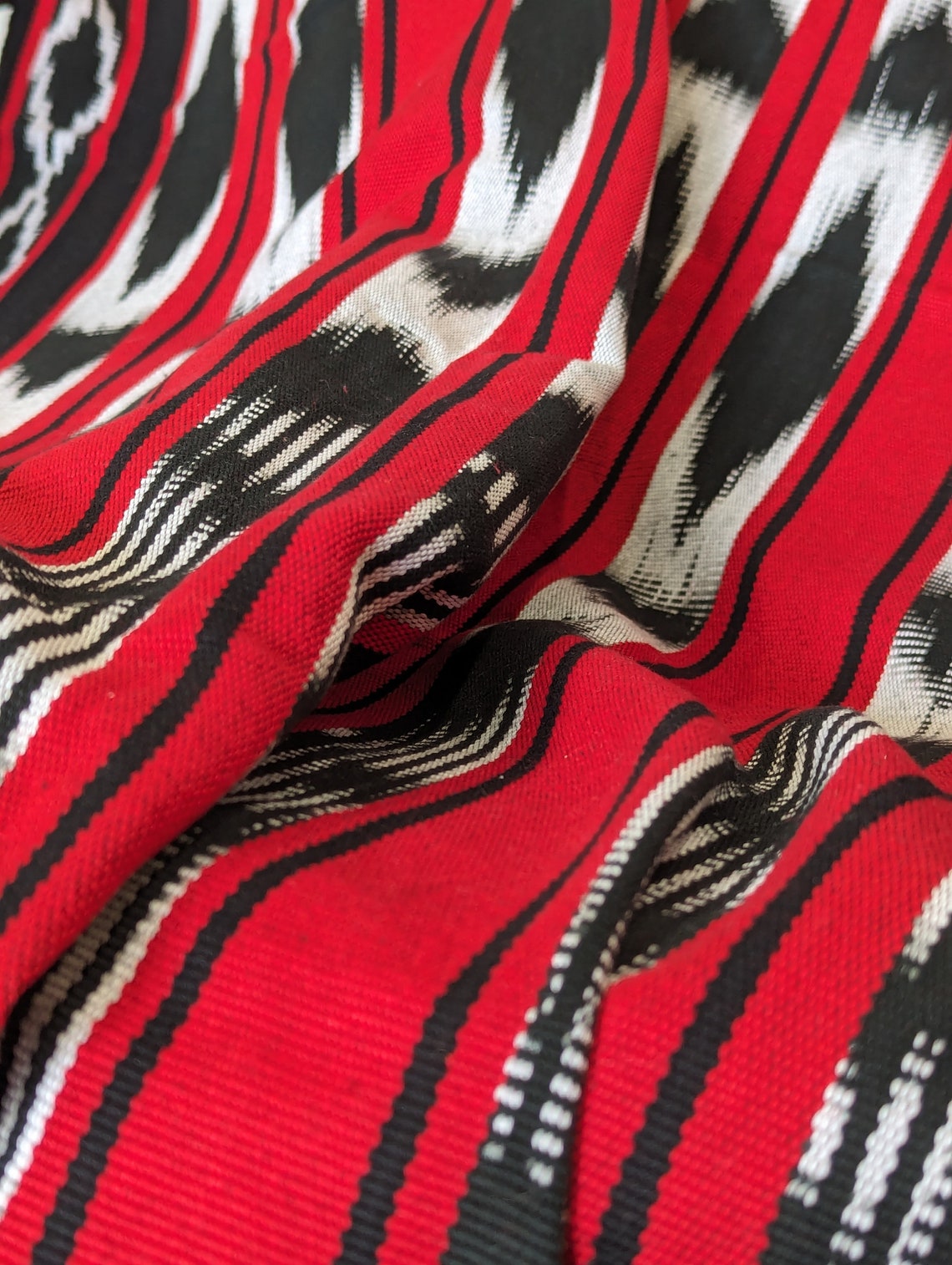 Handmade Ikat Wrap Philippines Loomweaving Blanket Shawl Skirt ...