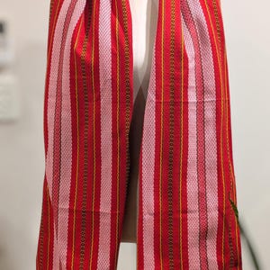 Thick Handwoven Inabel Scarf | Ifugao Traditional Wrap | Ethically Made ...