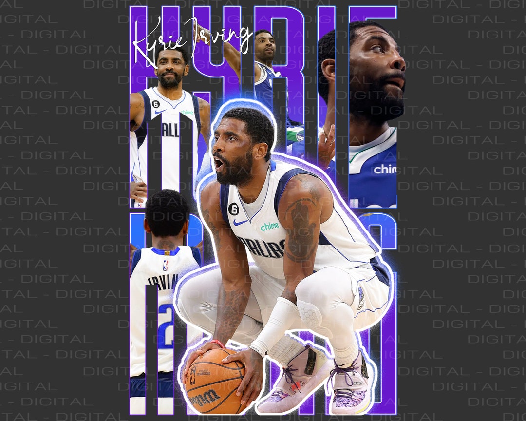 Kyrie Irving | Dallas Design | Digital Design | Basketball T-shirt ...