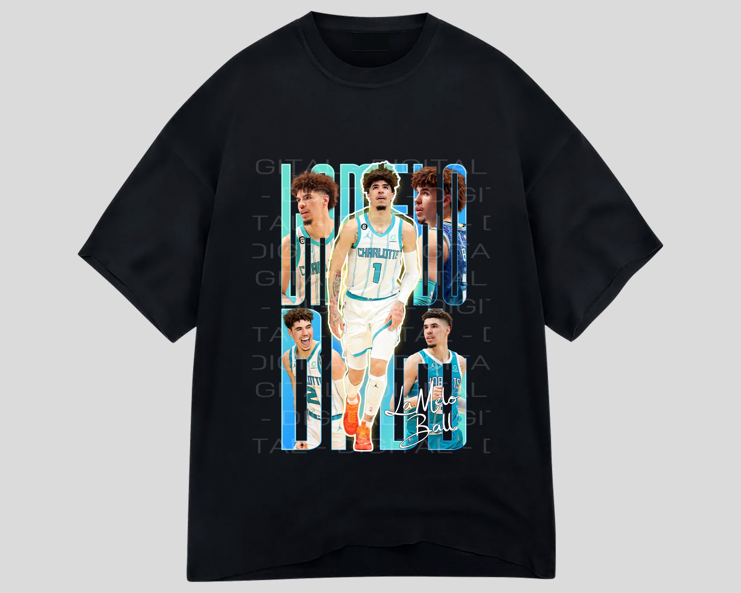 Lamelo Ball | North Carolina Design | Digital Design | Basketball T ...