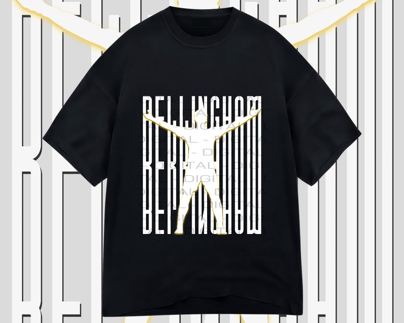 Jude Bellingham | Belligoal | Digital Design | Football T-shirt Design ...