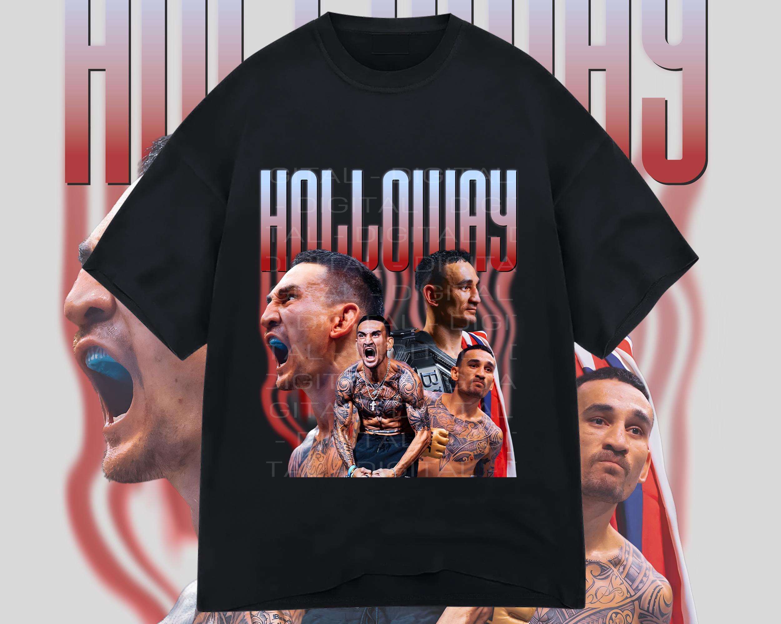Max Holloway | the "blessed" Design | Digital Design | MMA T-shirt ...