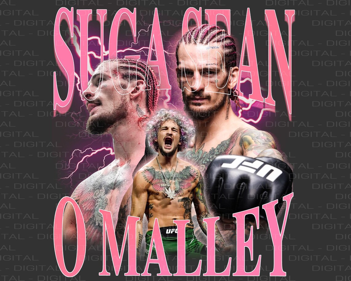 Sean O Malley | the "suga" Design | Digital Design | MMA T-shirt Design ...