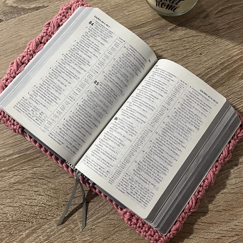 CROCHET PDF PATTERN (english), Crochet Book Cover, Any Book Size ...