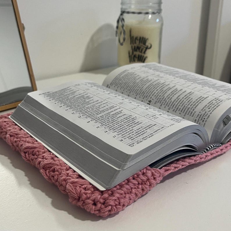 CROCHET PDF PATTERN (english), Crochet Book Cover, Any Book Size ...