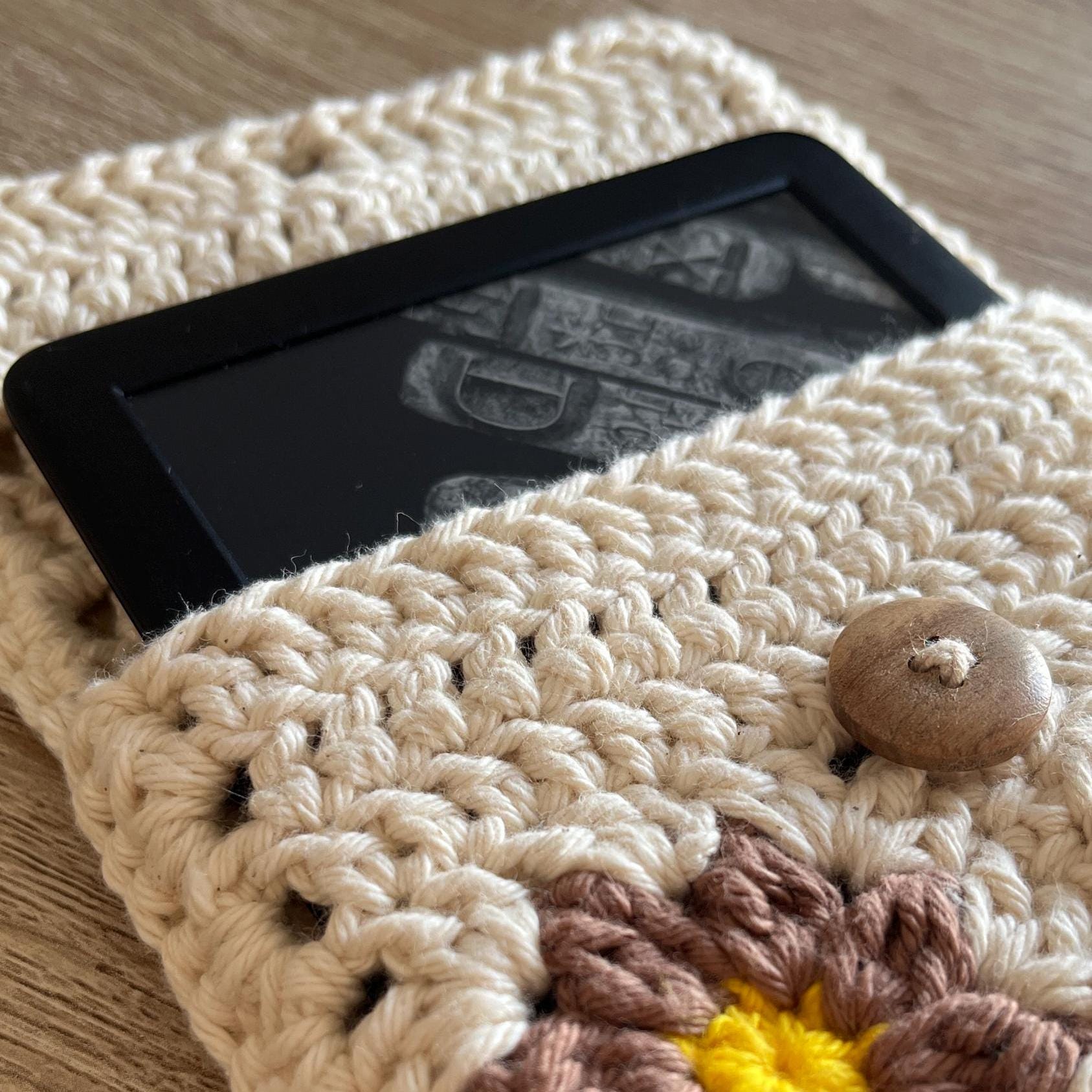 CROCHET PDF PATTERN (english), E-reader Cover, E-reader Sleeve, E-reader Case, Tutorial, Digital ...