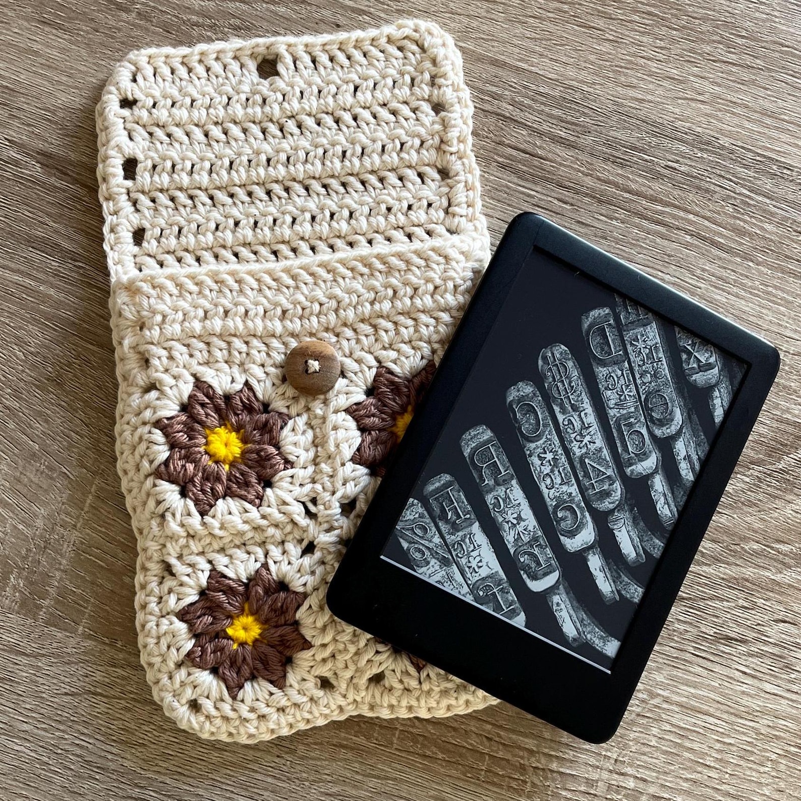 CROCHET PDF PATTERN (english), E-reader Cover, E-reader Sleeve, E ...