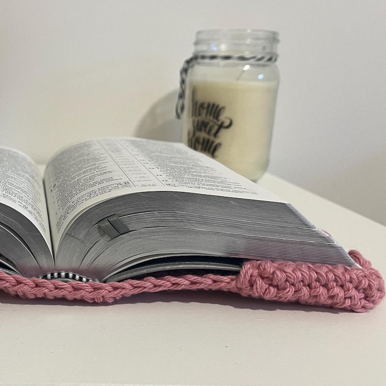 CROCHET PDF PATTERN (english), Crochet Book Cover, Any Book Size ...