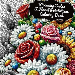 pointillism coloring book