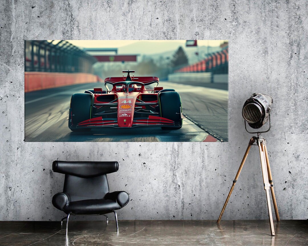 Formula 1 Racing Canvas Print | Contemporary Motorsport Wall Art - Etsy