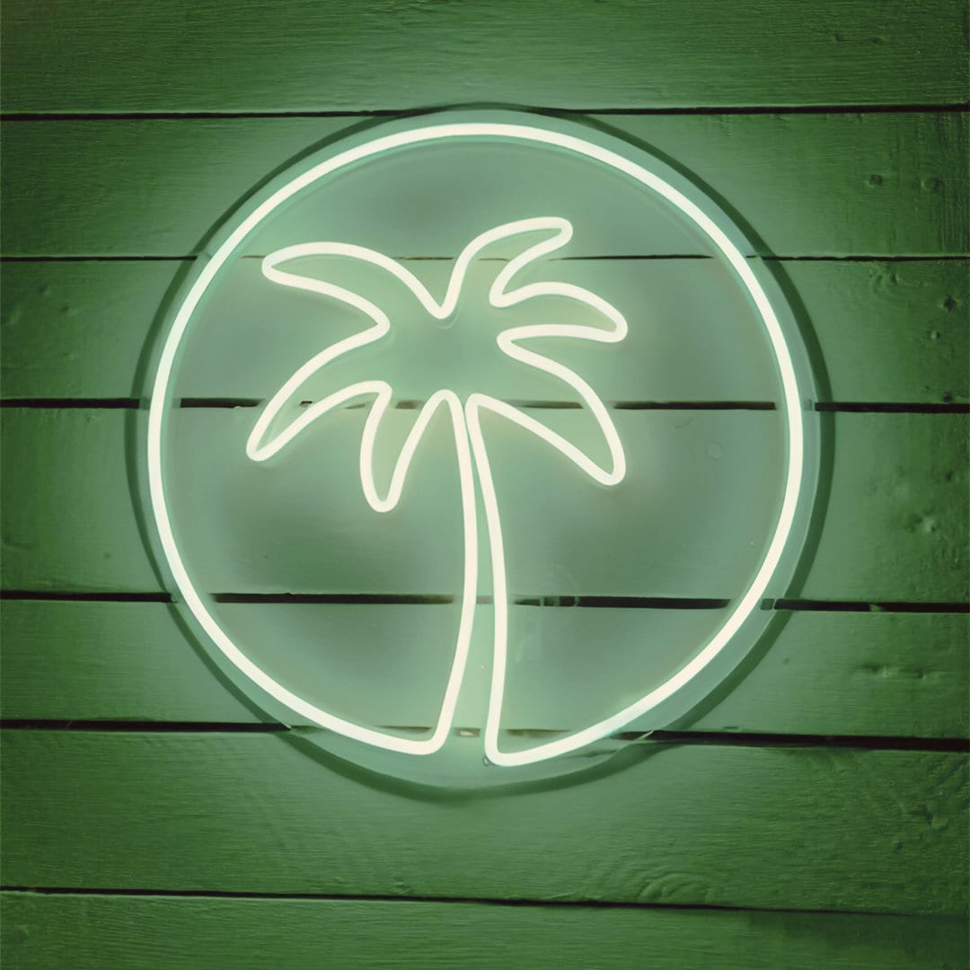 Palm Tree Neon Sign - Etsy