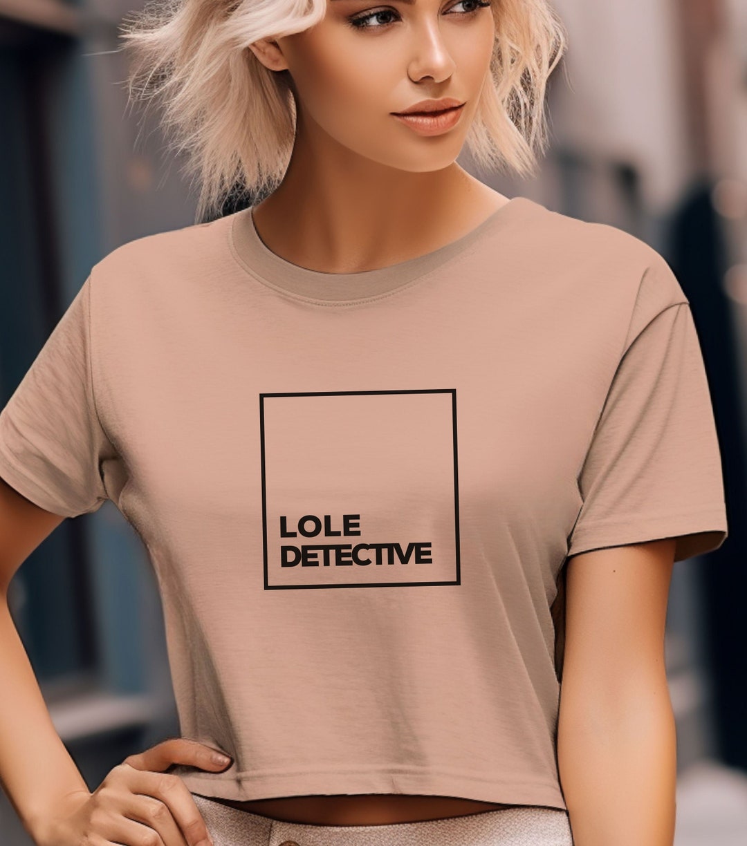 Lole Detective Womens Crop Top Hawaii Summer Shirts Vintage Aloha Dress ...