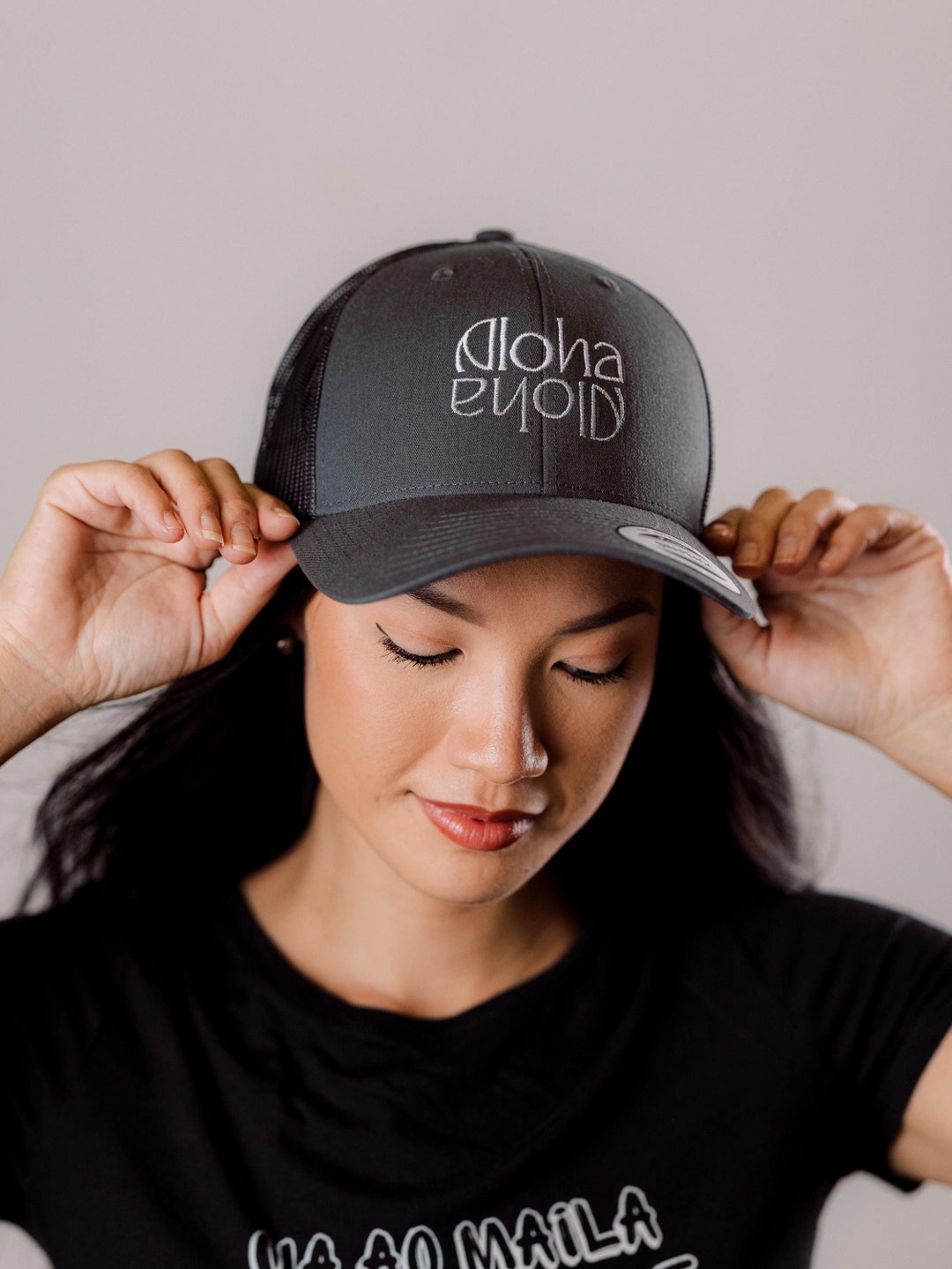 Aloha Trucker Hat Unisex Summer Beach Cap Hawaiian Style Outdoor ...