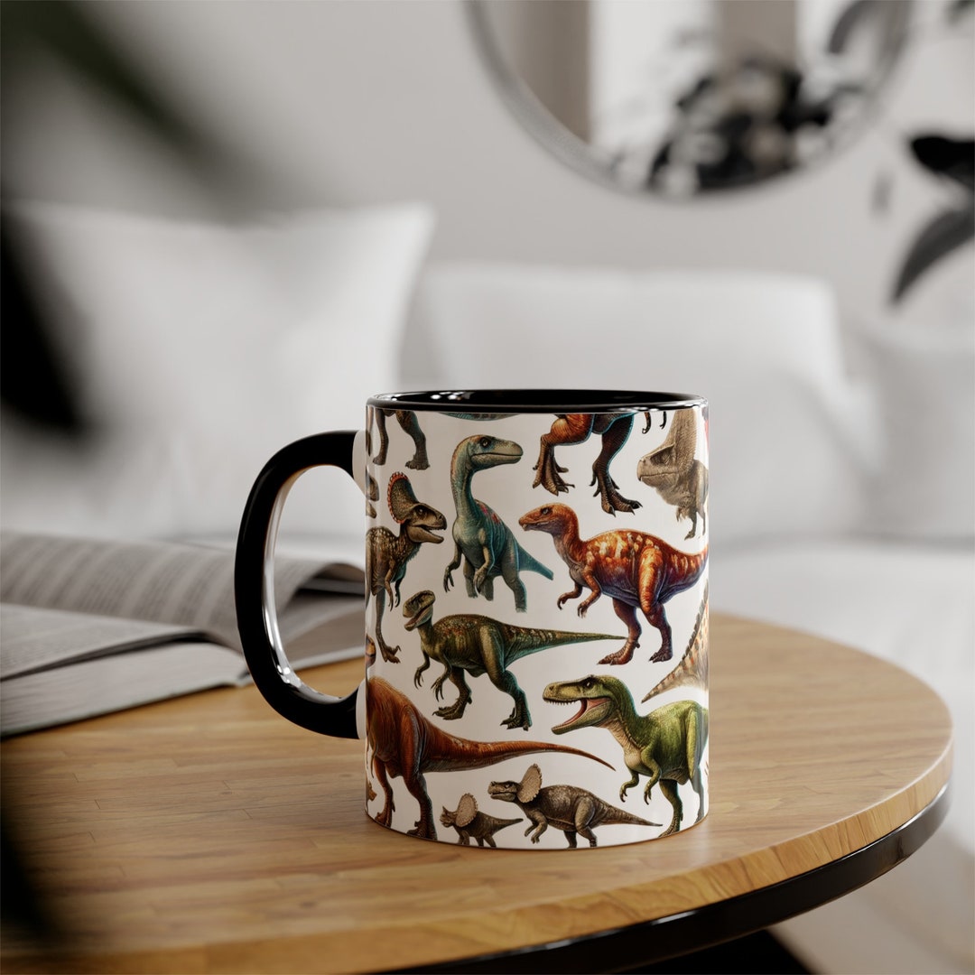 Dinosaur Mug, Dinosaur Lover Gift, Dinosaur Coffee Mug, Awesome ...