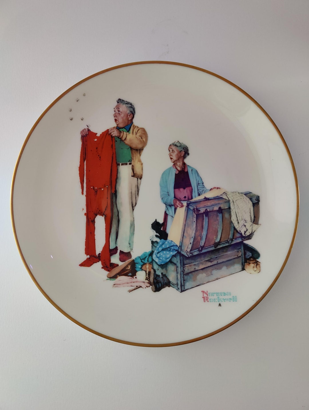 Normal Rockwell Limited Edition Plates (3), 1978 - Etsy