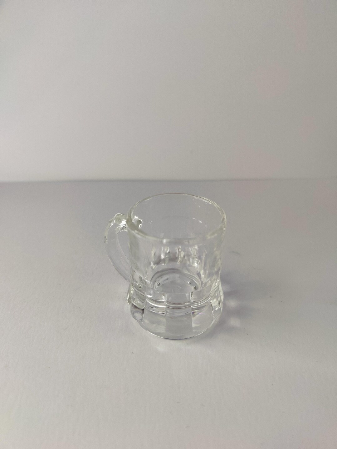 Vintage Federal Glass Mini Mug Shot Glass - Etsy