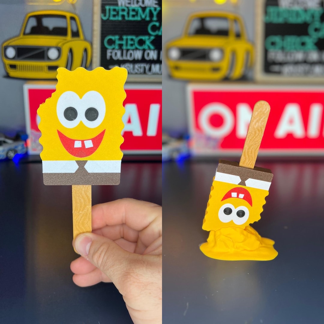 3D Printed Character Popsicle - Etsy