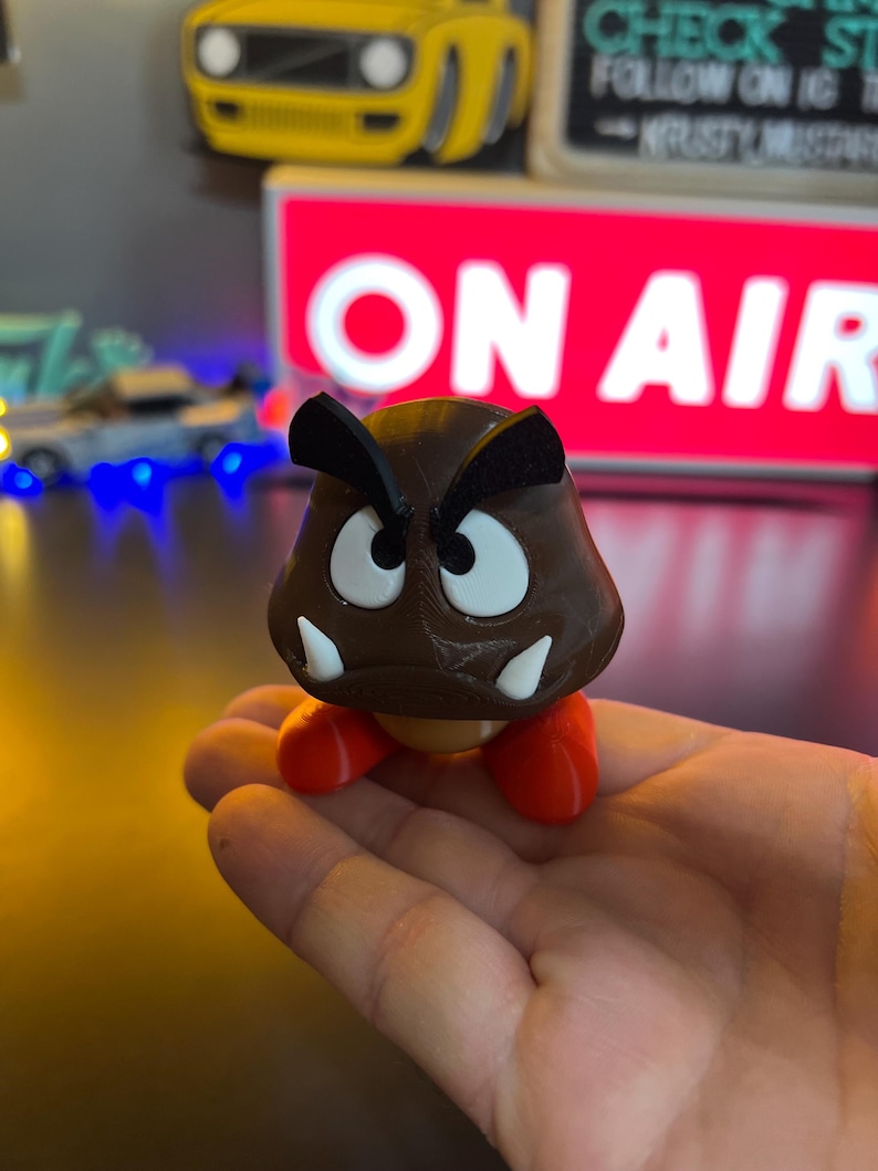 3D Printed Mario Characters - Etsy