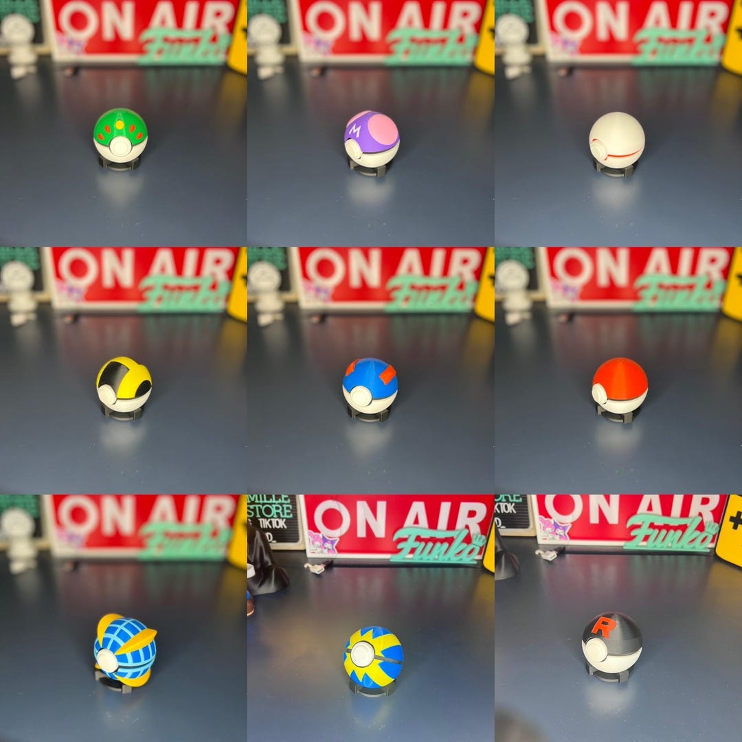 Poké Ball Fidget Clicker - Etsy