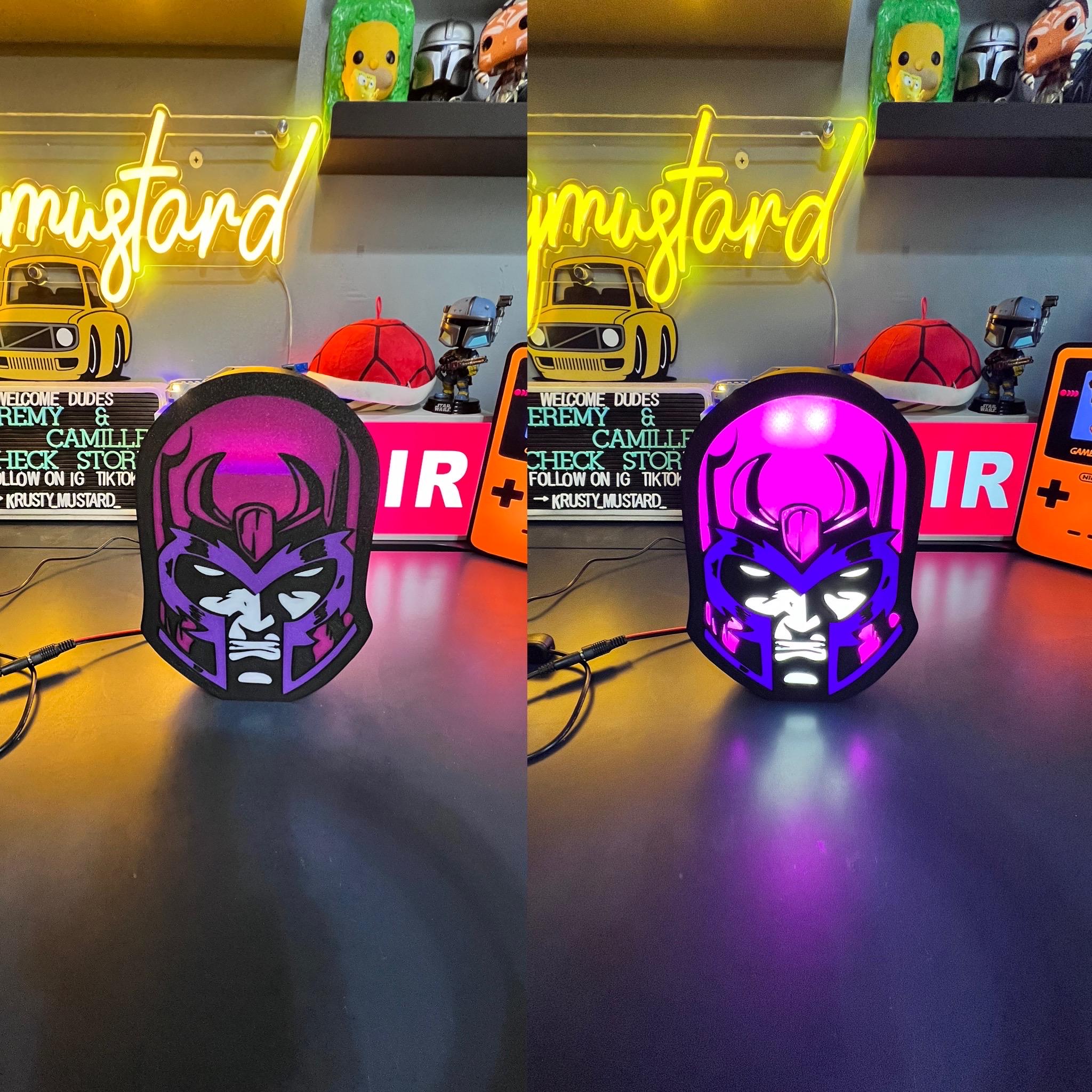 3D Printed LED Light Boxes - Etsy