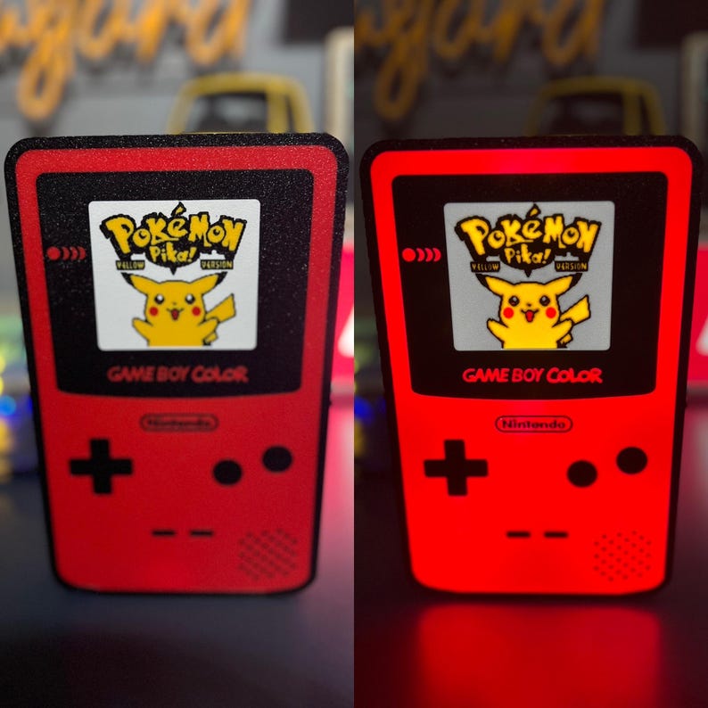 3D Printed LED Light Boxes - Etsy