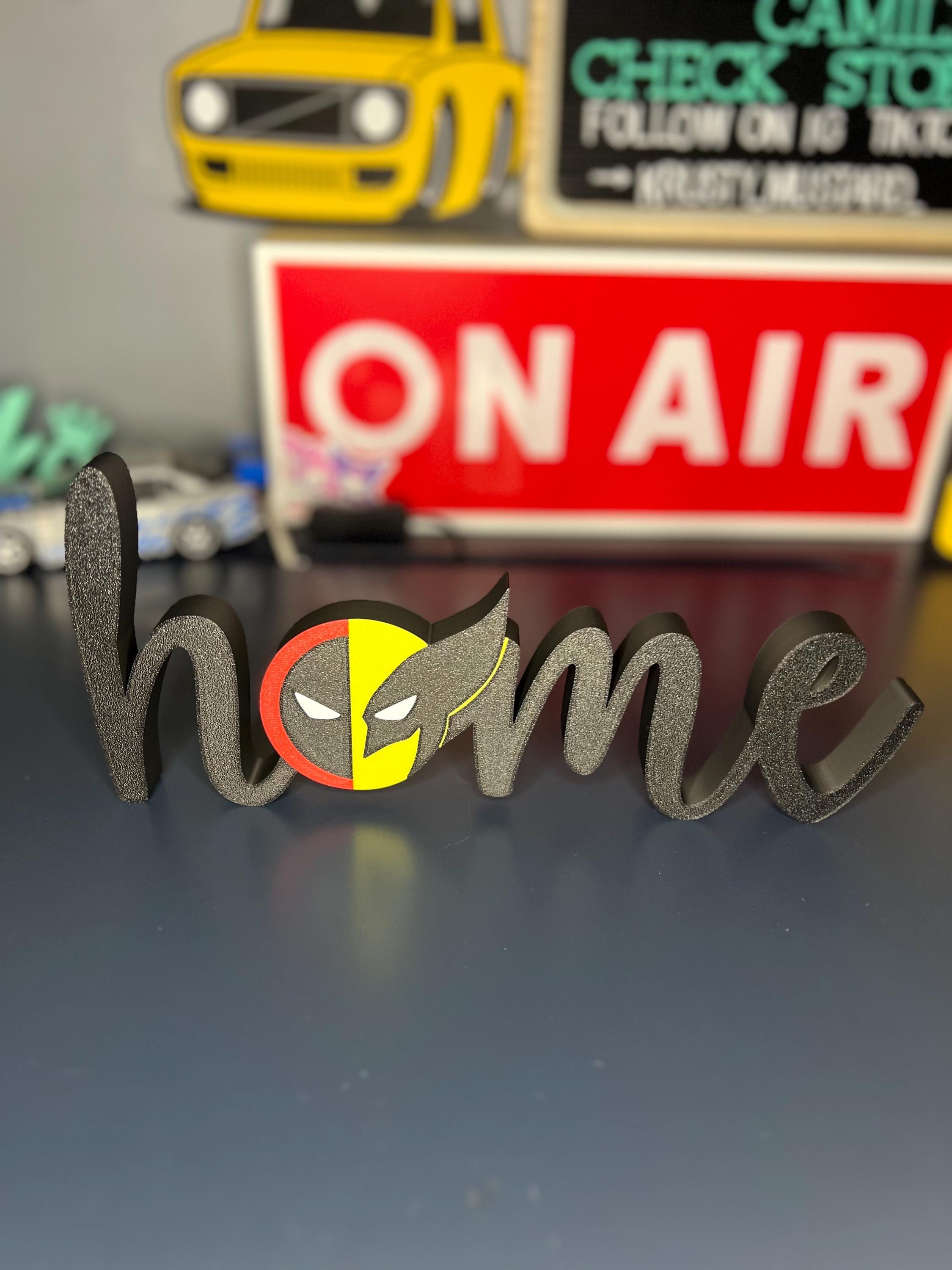 3D Printed Home Signs - Etsy