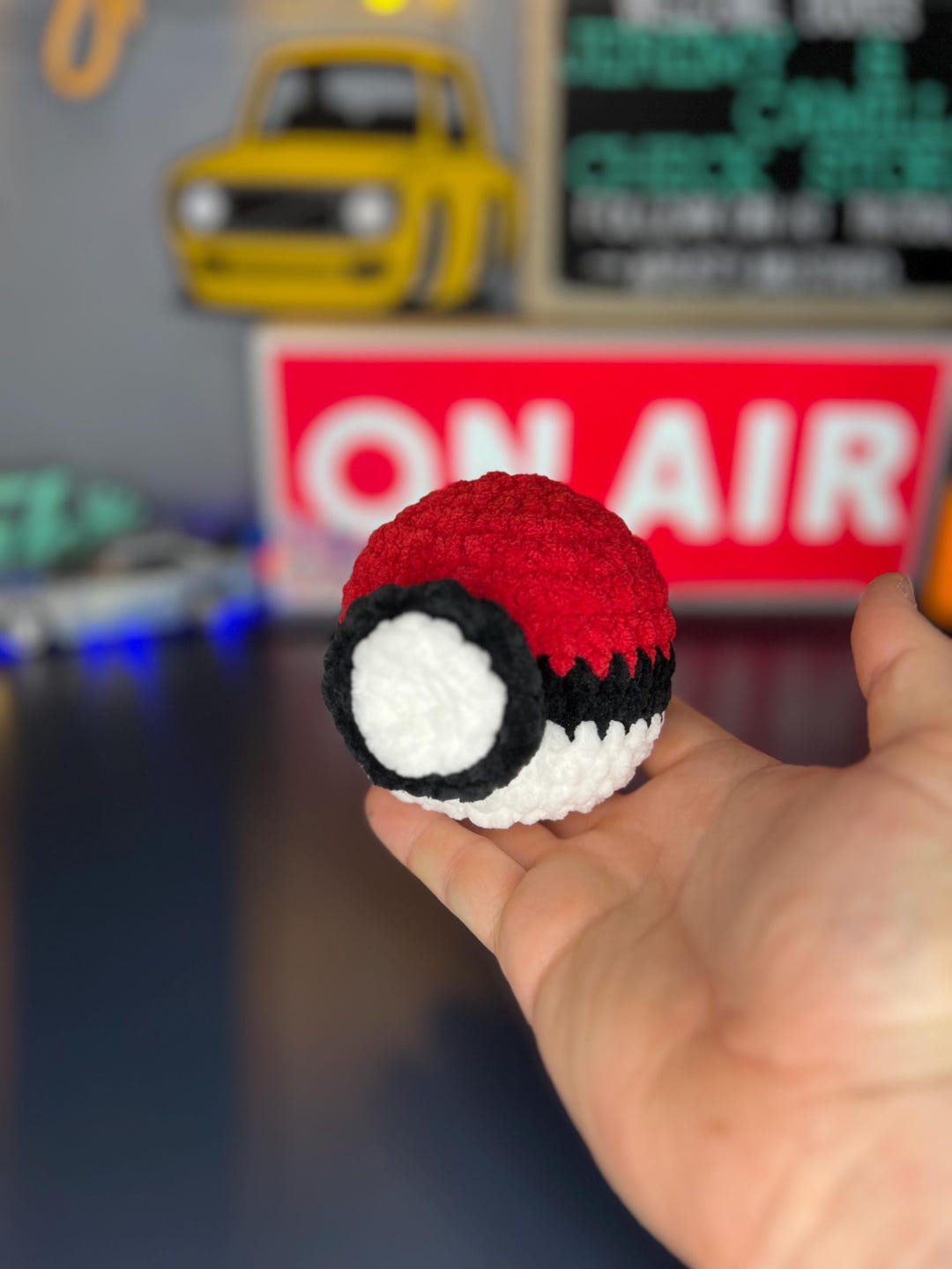 Crocheted Poke Ball - Etsy