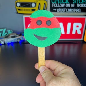 3D Printed TMNT Popsicle Magnet - Etsy