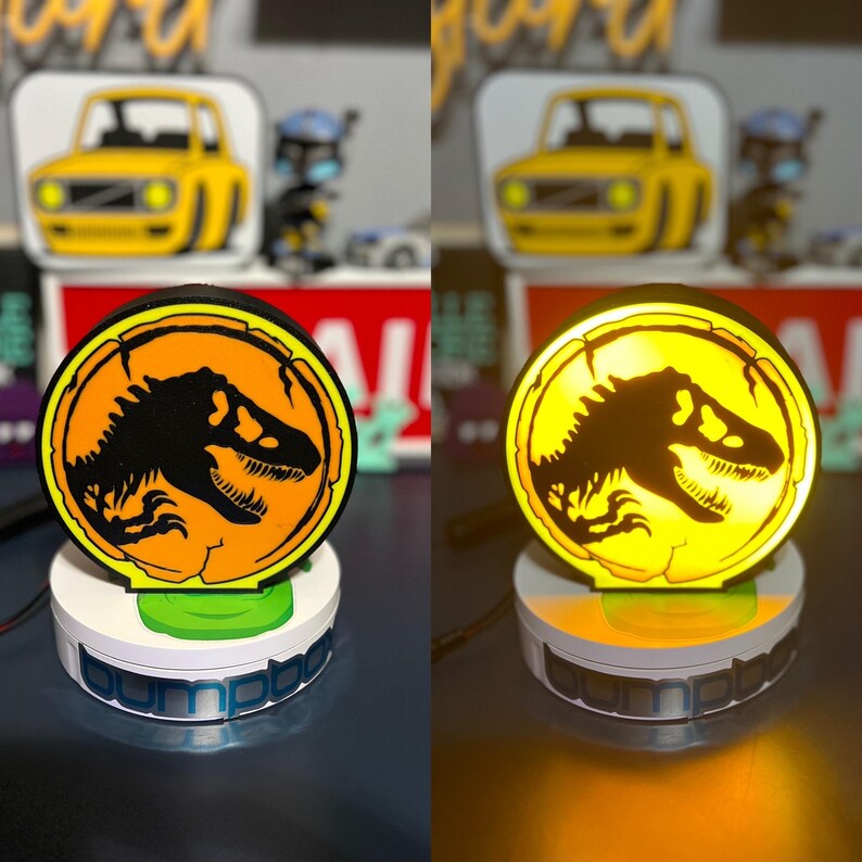 Mini 3D Printed LED Light Boxes - Etsy