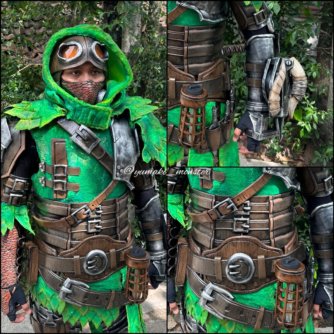 Monster Hunter - Pukei Pukei Armor Set - Etsy